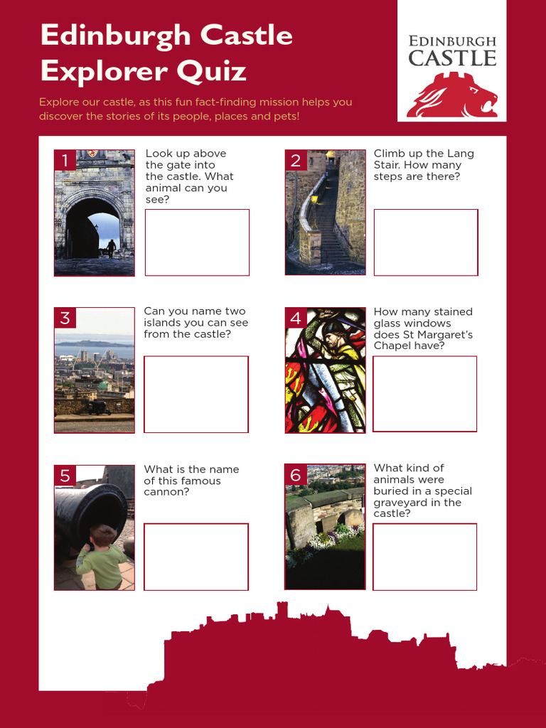 test about Edinburgh Castle | PDF