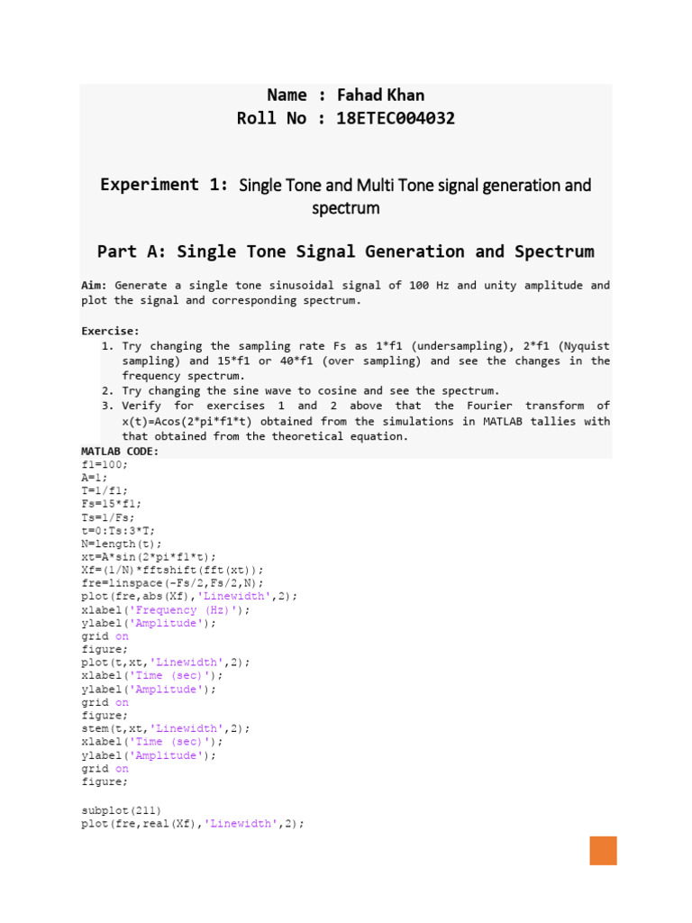 18ETEC004032 Fahad 1to3 | PDF