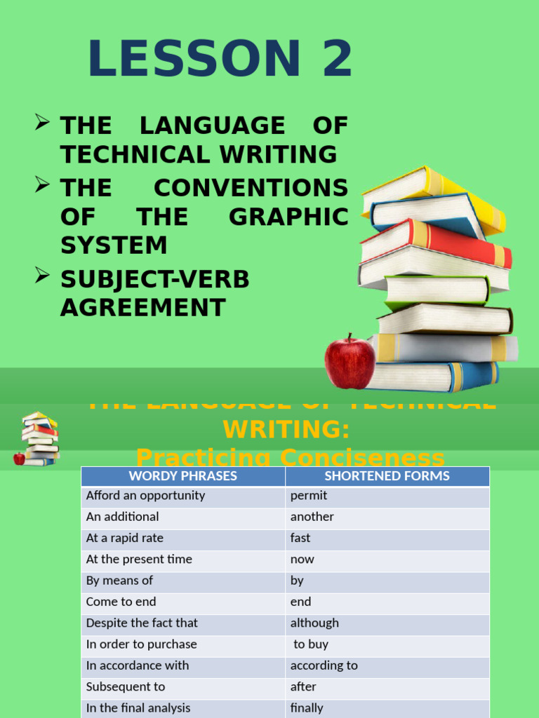 Lesson 2 Language Sva Diction Accuracy Conventions | PDF | Plural | Career & Growth