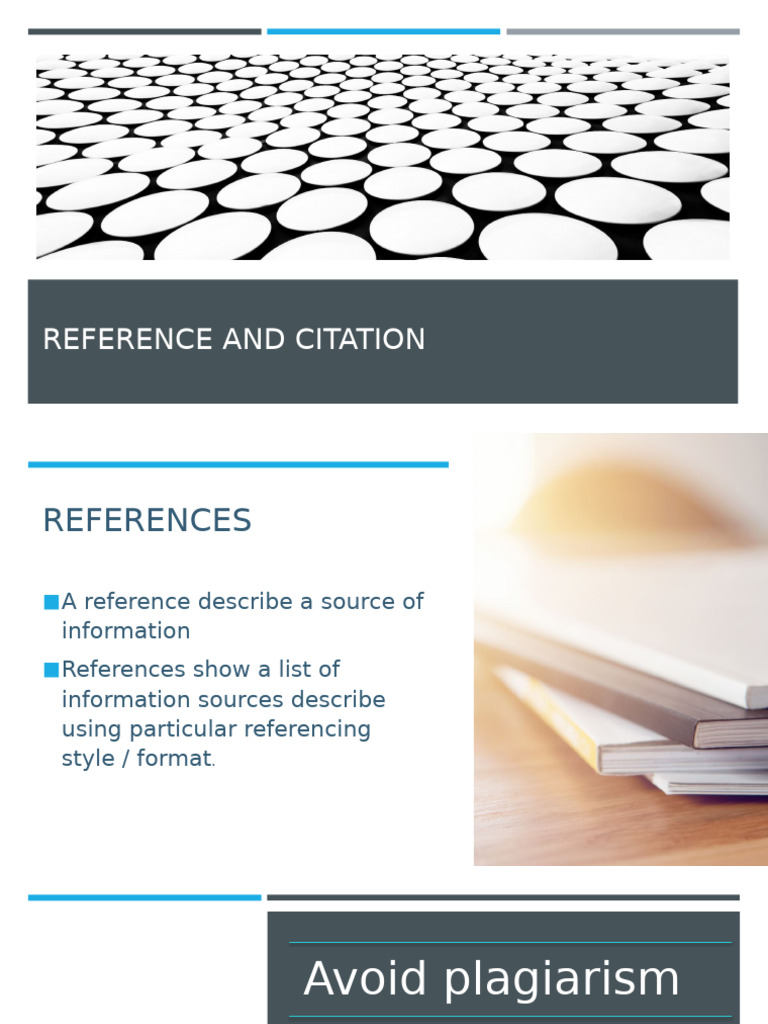 Week 03 Reference and Citation | PDF | Plagiarism | Citation