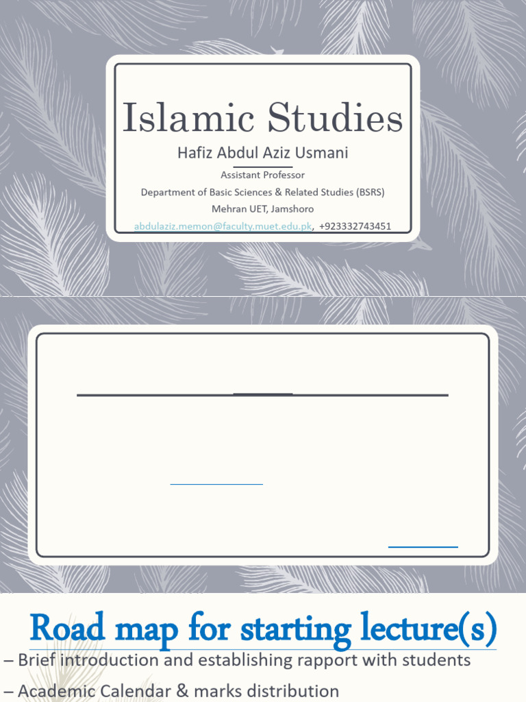 24 (1) Islamic Studies | PDF