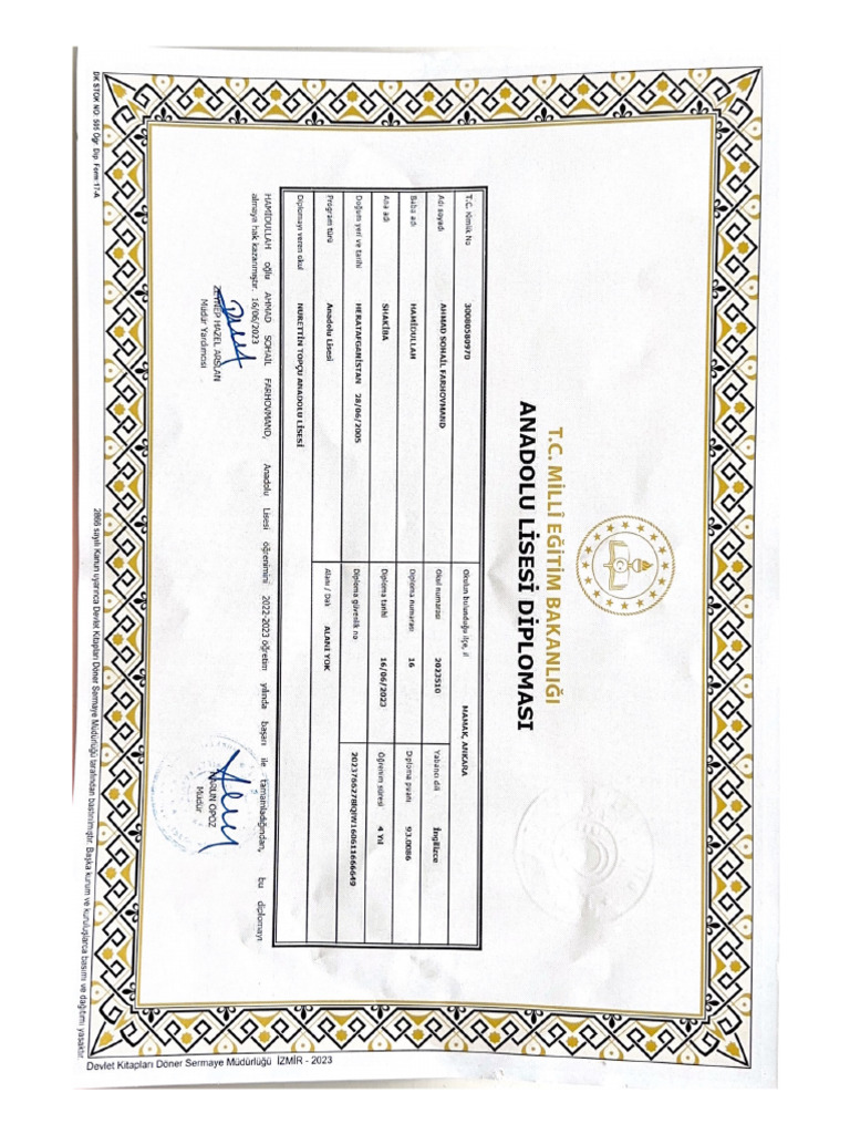 T.C. Milli Egitim Bakanligi | PDF