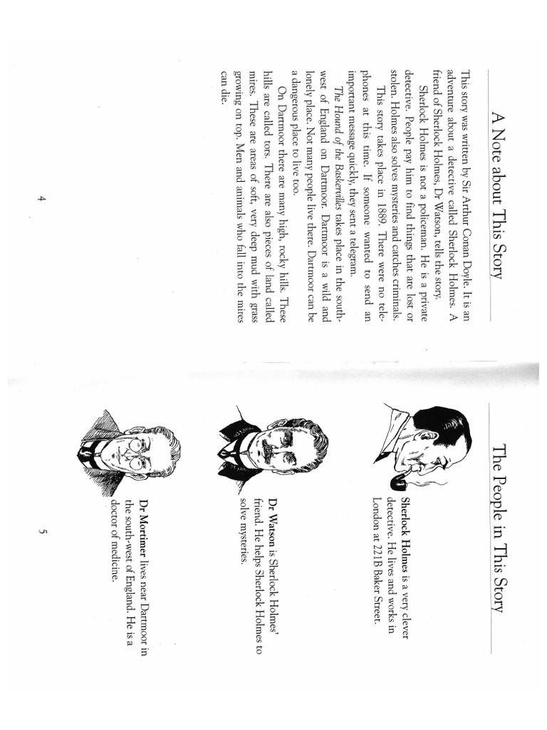 Arthur Conan Doyle - The Hound of The Baskervilles (Motzagoa) | PDF