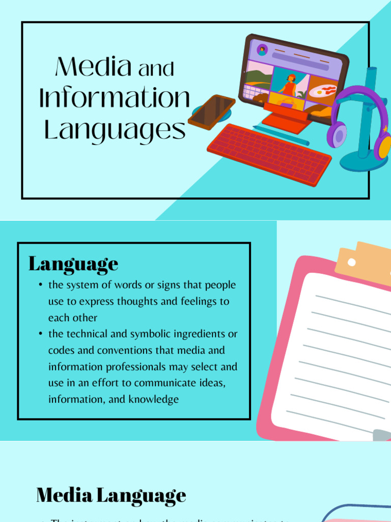 MIL Lesson 6 Media and Information Language 1 | PDF | Camera