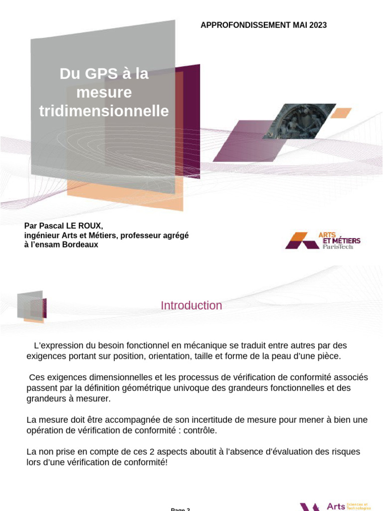 Cotation GPS Et Analyse Fonctionnelle V2 2022 | PDF