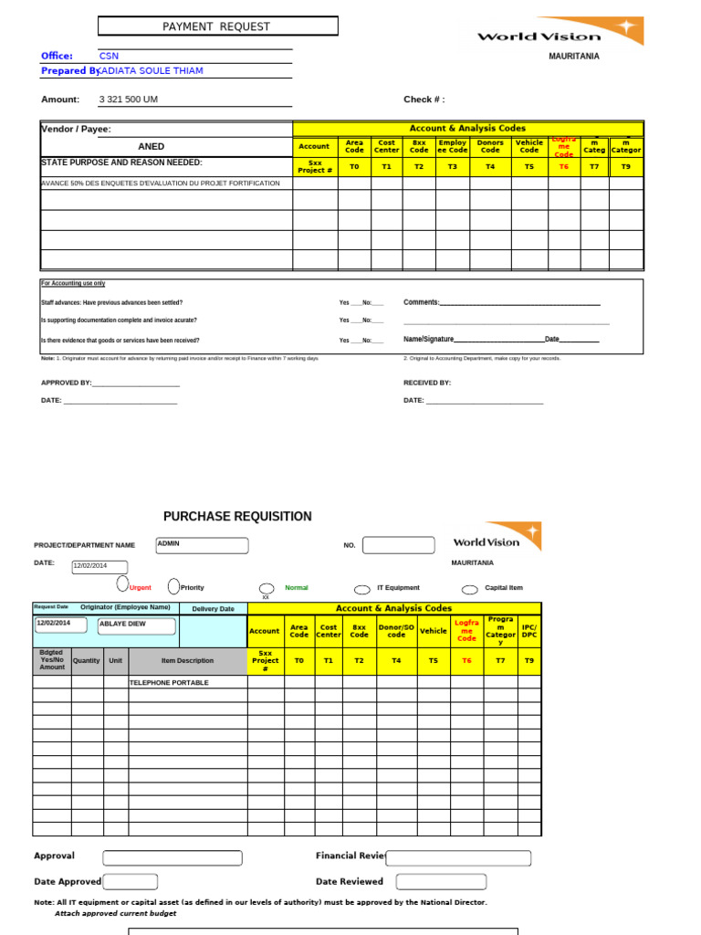 Nouveaux Formulaires | PDF