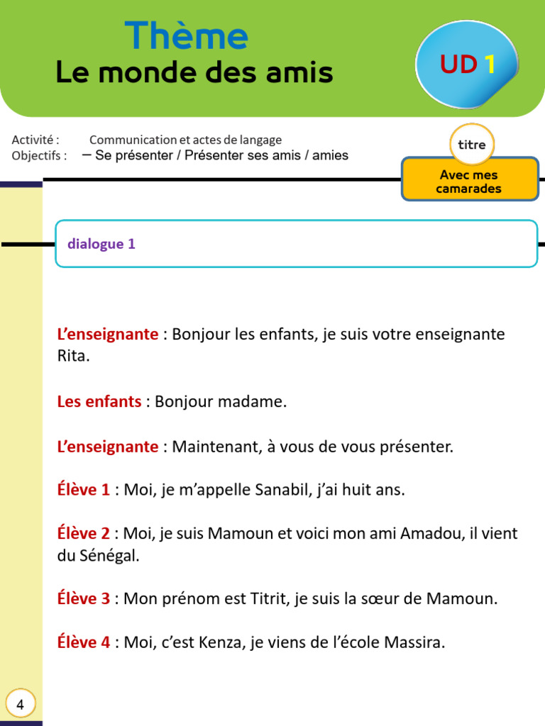 Dialogues 3AEP 2 | PDF