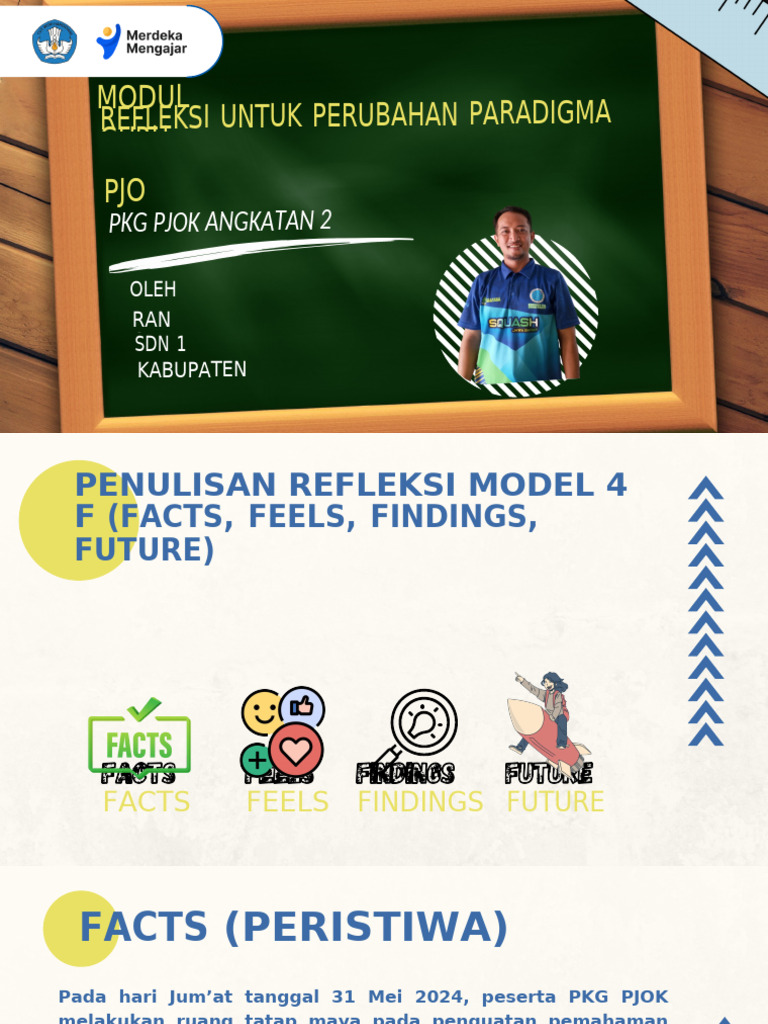 Modul 1.1. Refleksi Untuk Perubahan Paradigma Guru Pjok | PDF