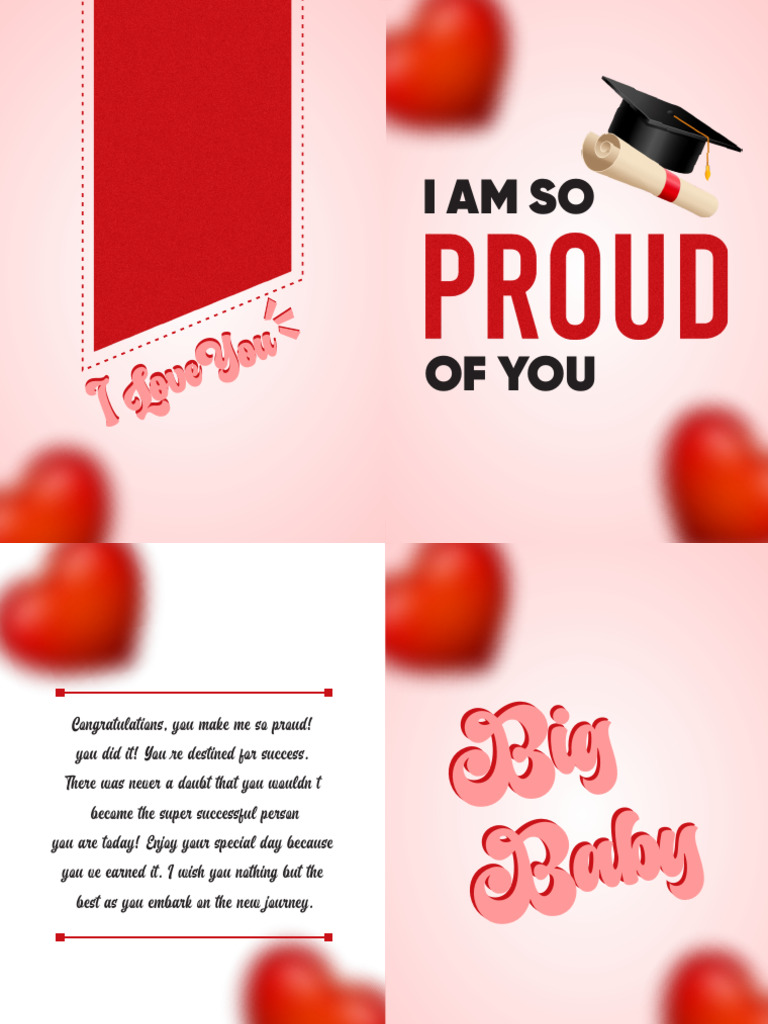 PROUD OF YOU Design | PDF