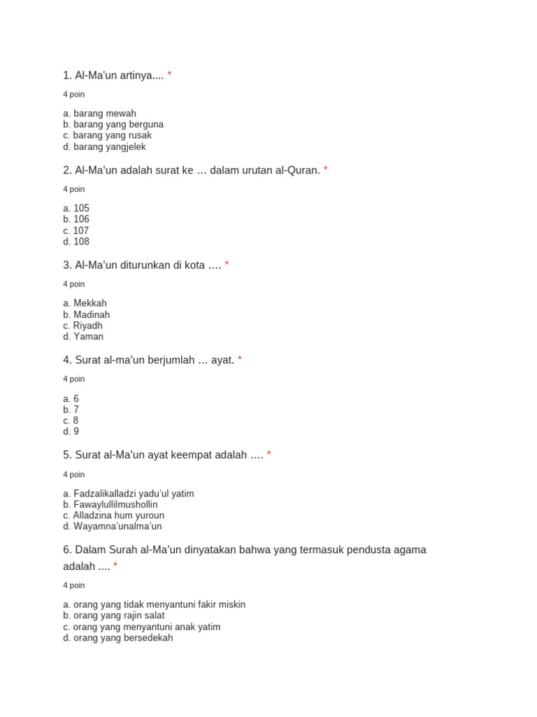 Uts Kls 5 SMT 2 | PDF