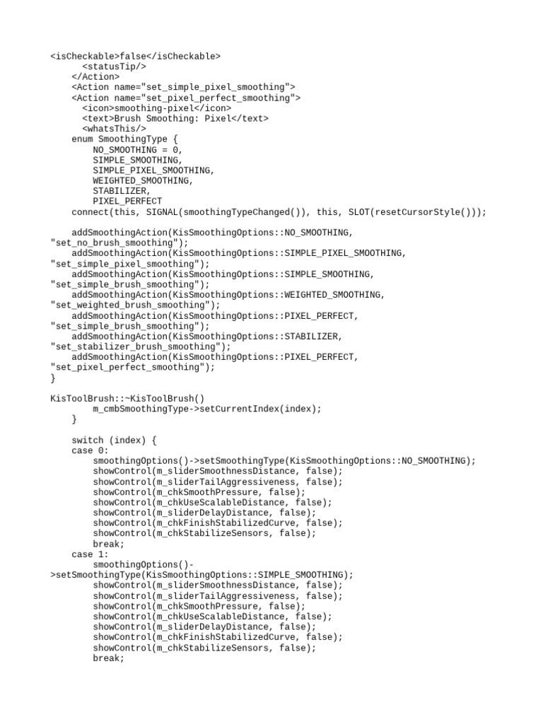Krita Source Code | PDF
