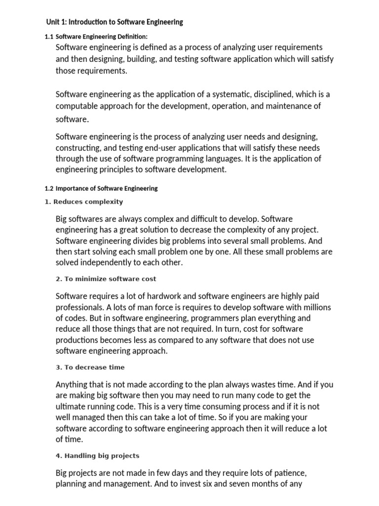 Software-Engineering | PDF