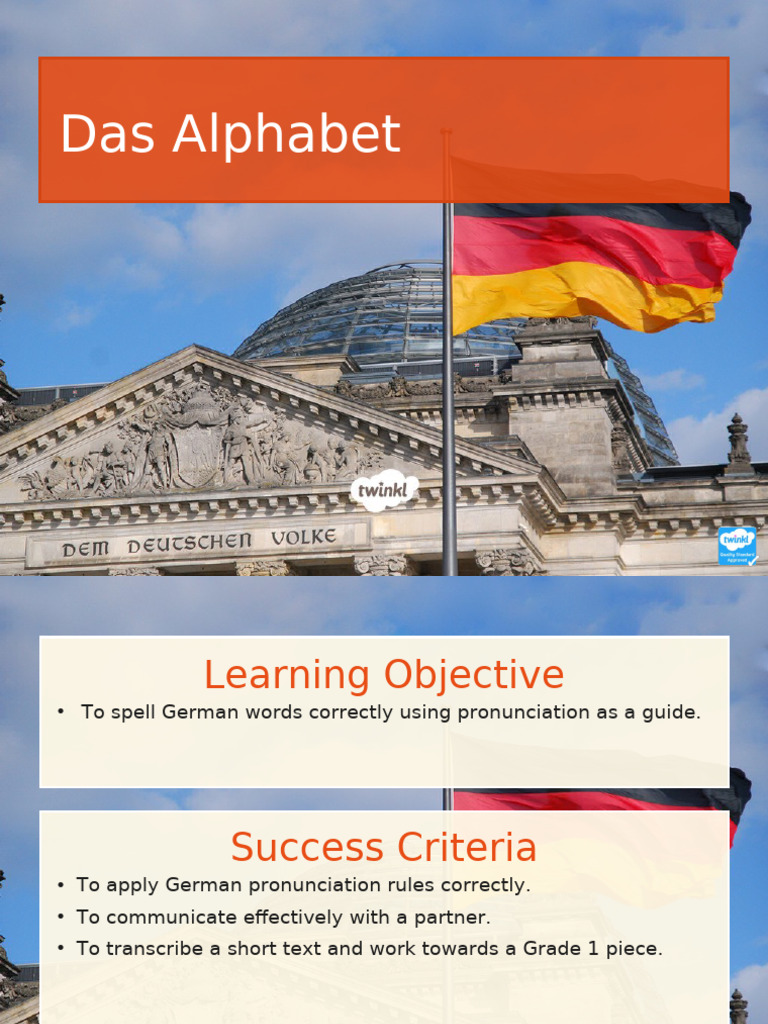 Using the Alphabet Presentation | PDF