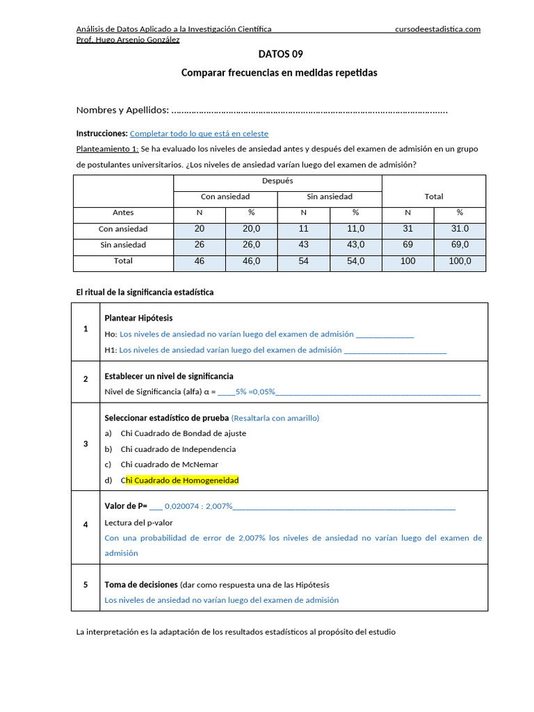 datos09 - Hoja de tarea | PDF