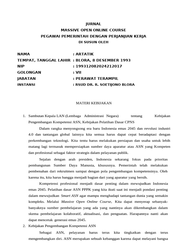 Mooc Artatik | PDF