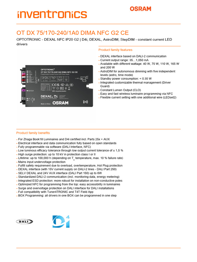ZMP 3890270 Ot+dx 75 170-240 1a0+dima+nfc+g2+ce | PDF