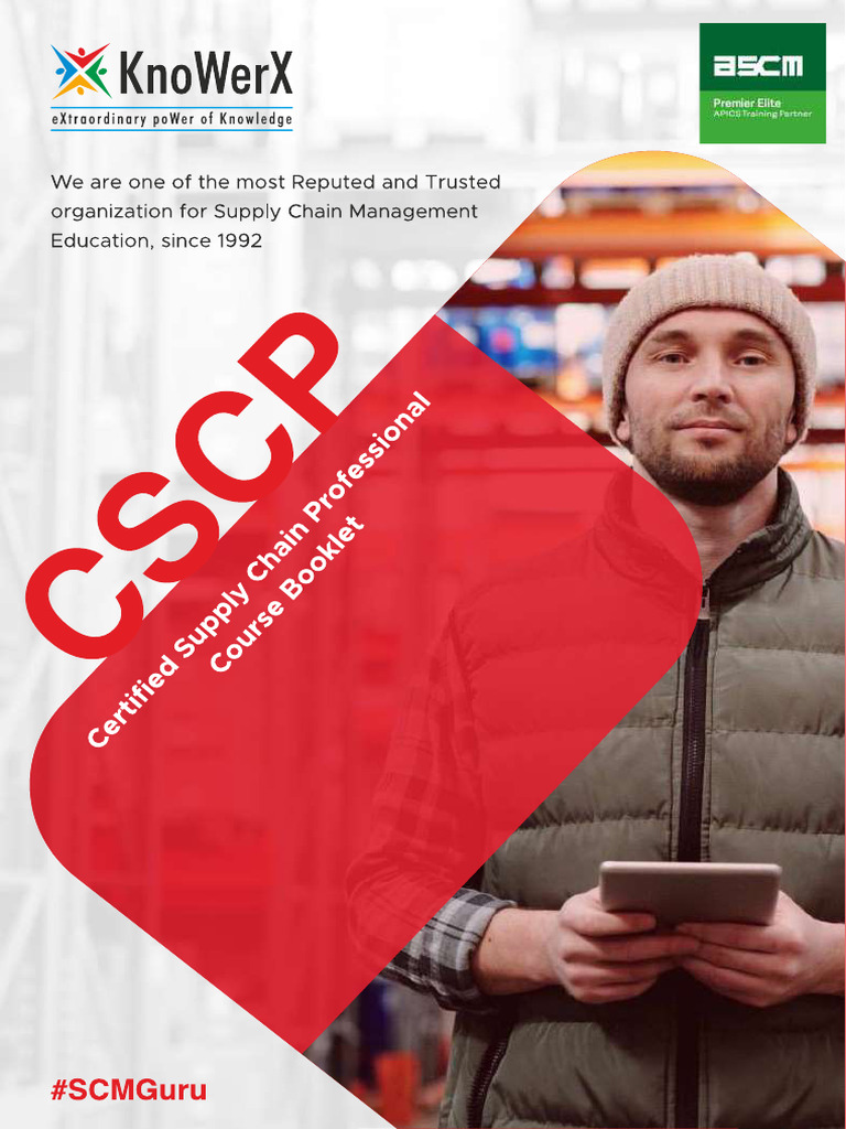 Course in Certified SCP From ASCM | PDF