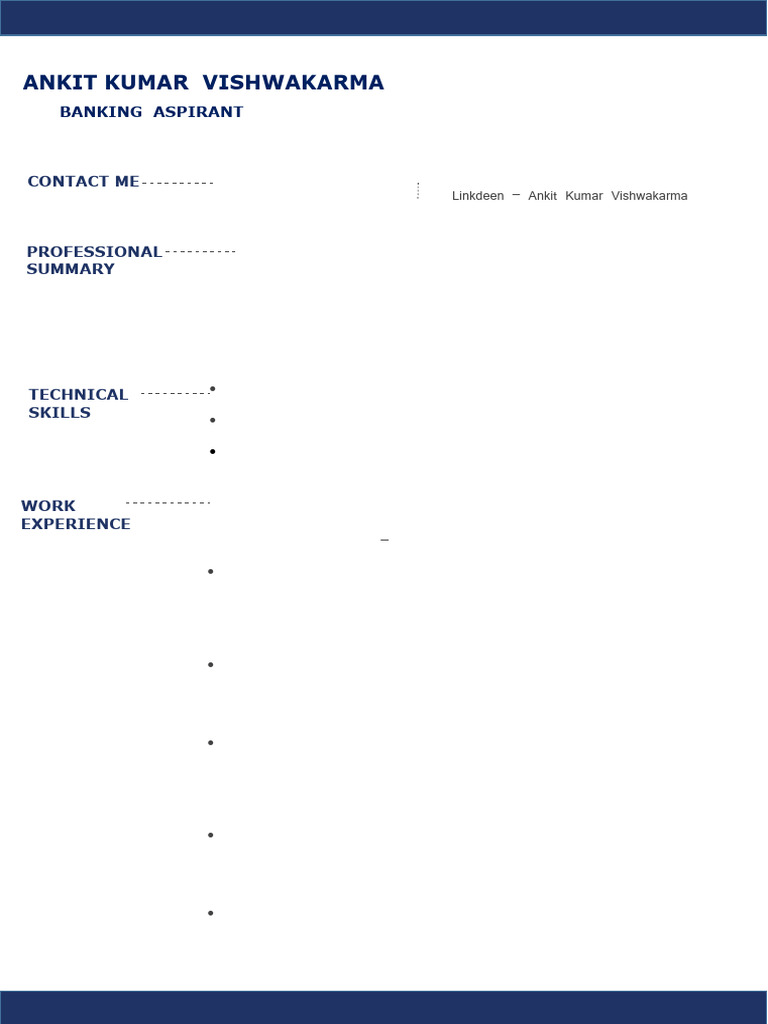 Ankit Vishwakarma Resume1 | PDF