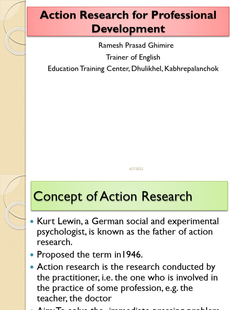 Action Research | PDF