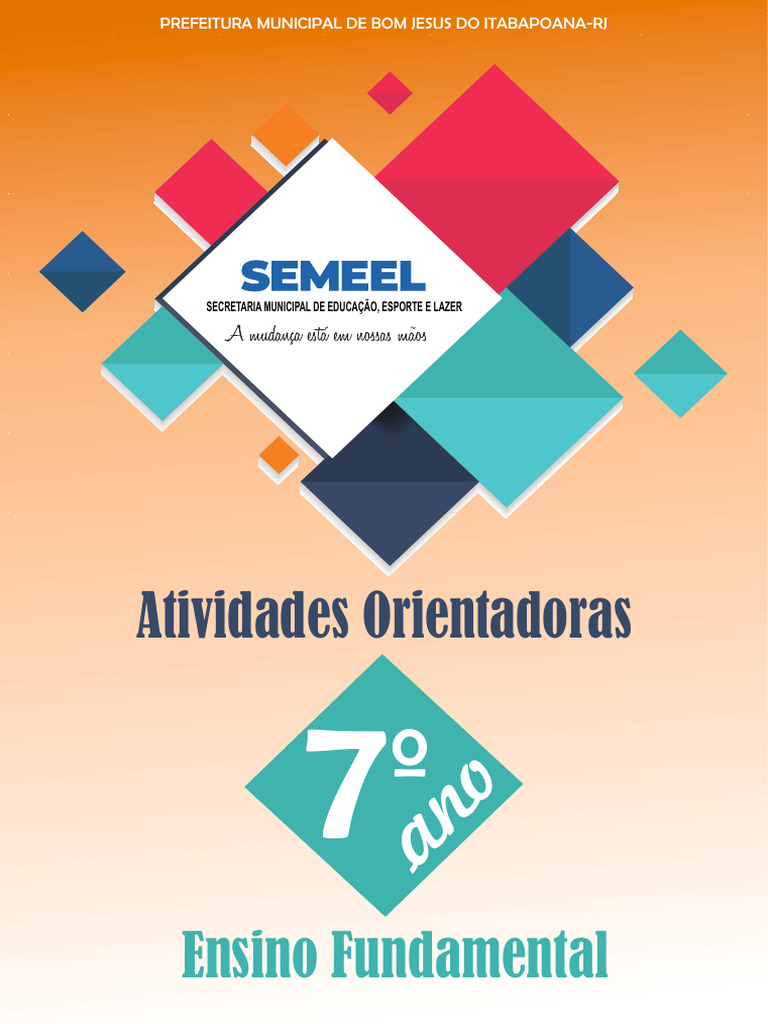 Atividades 7o Ano Lingua Portuguesa 1a Semana Abril | PDF