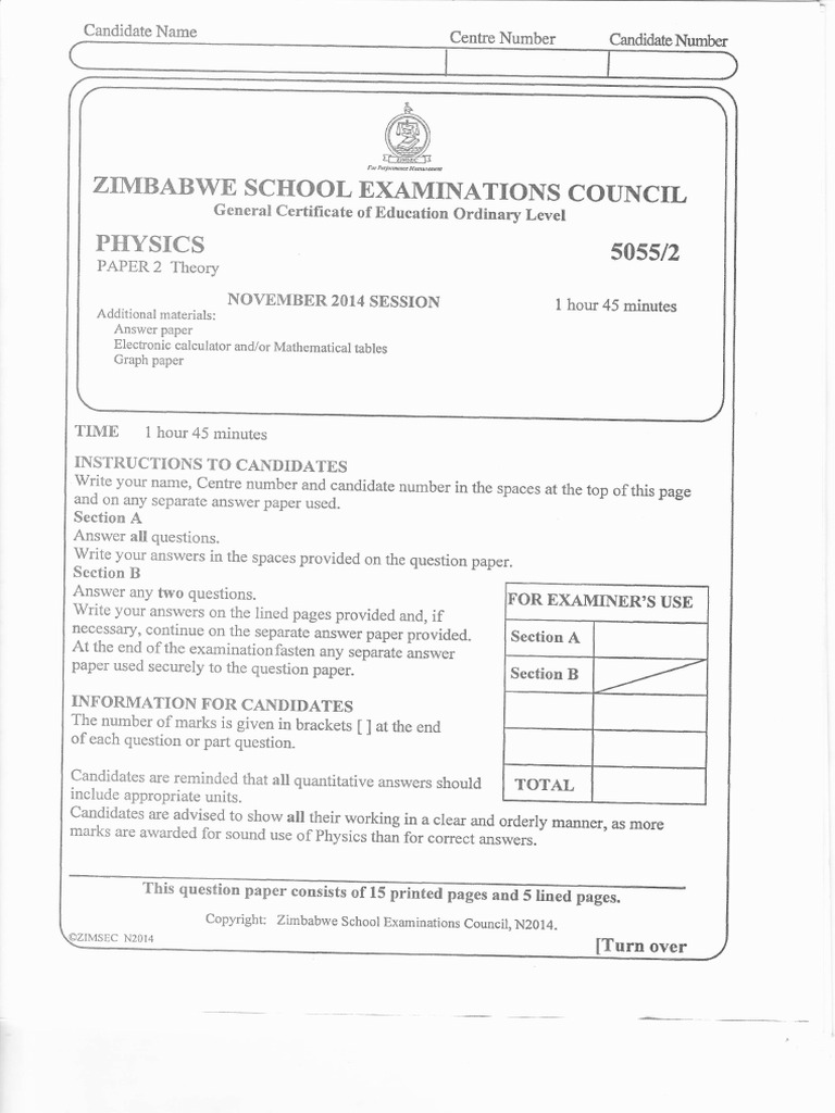 2014_PHYSICS_PAPER_2_5055 | PDF