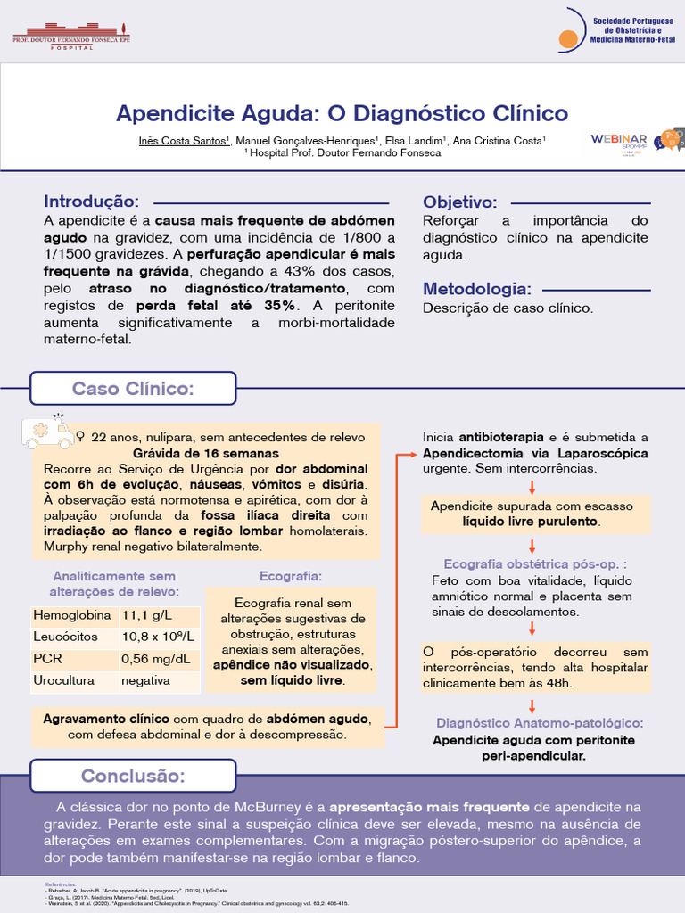 Apendicite Aguda O Diagnóstico Clinico | PDF