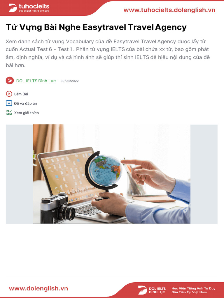 EasyTravel Travel Agency | PDF