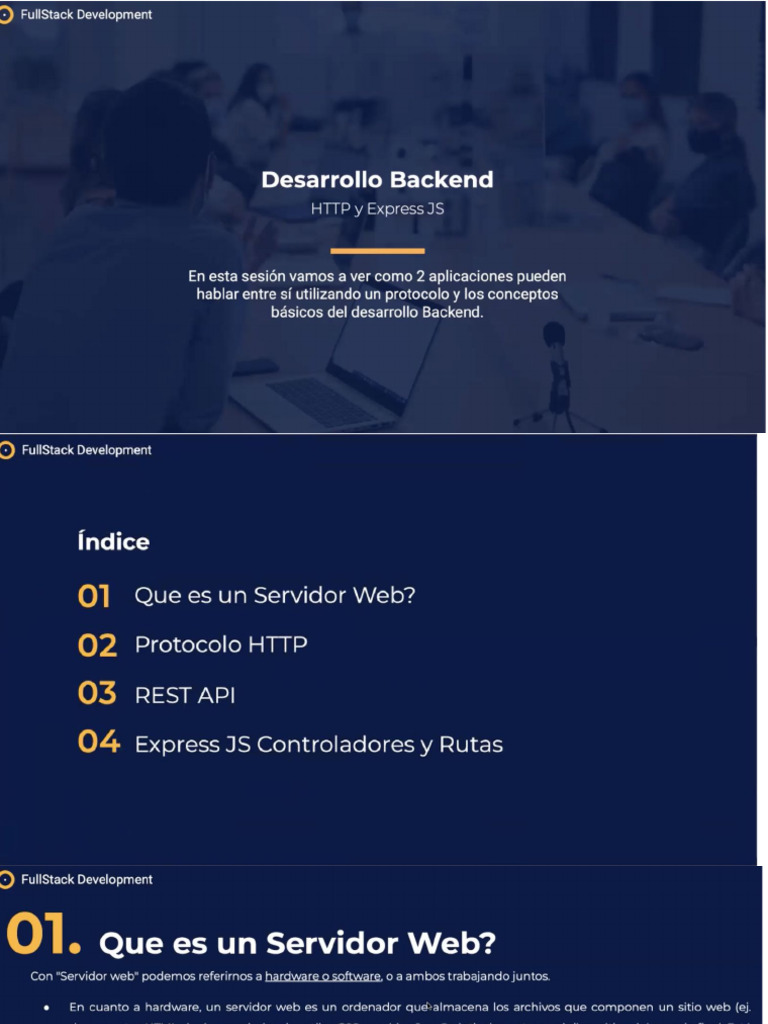 Protocolo HTTP y TCP - IP. Api Rest | PDF