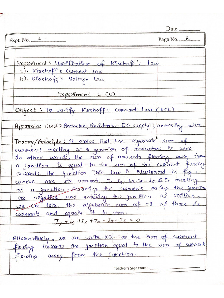 Elec. Practical File | PDF