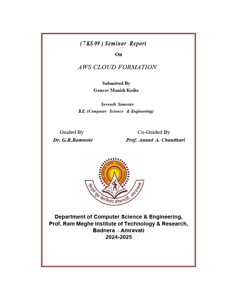 gaurav report | PDF