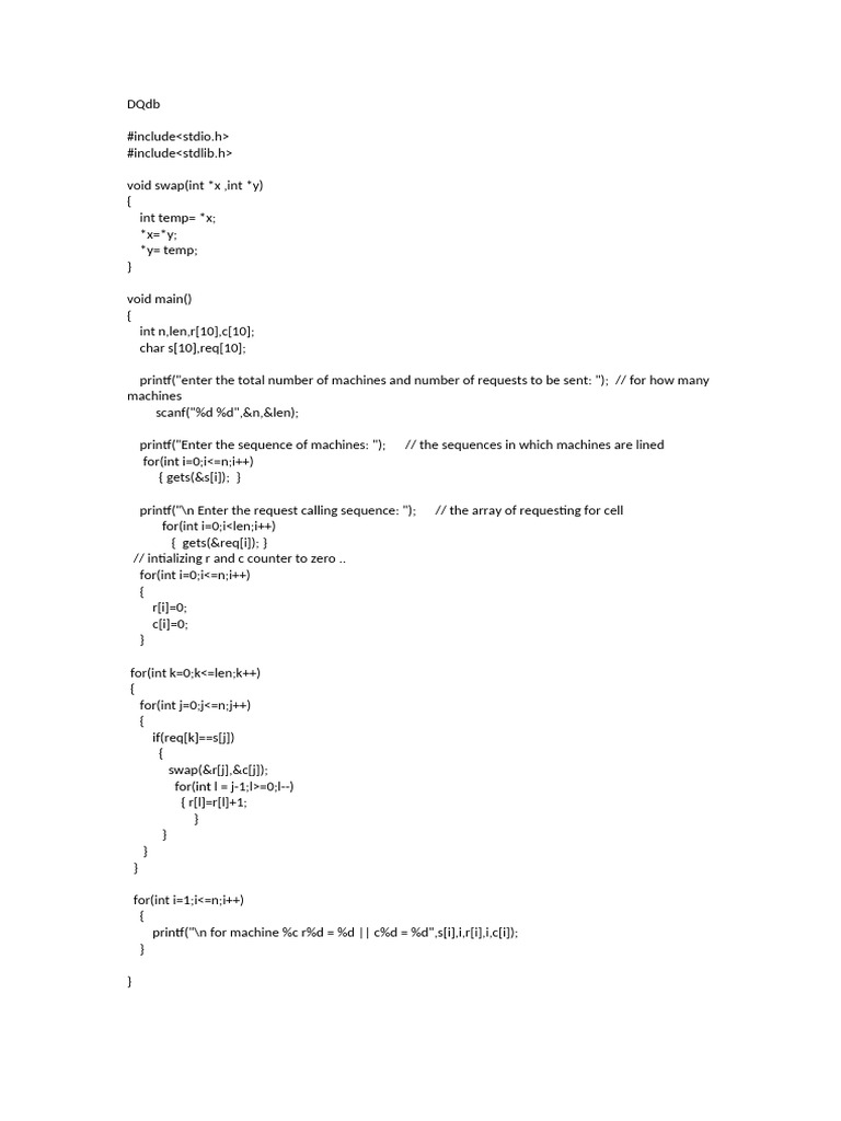 DCN Pract List C | PDF