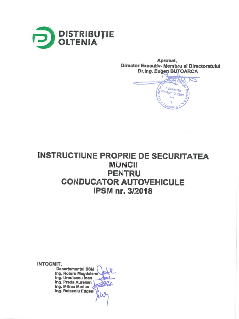 IPSM 3 - Conducator Auto | PDF