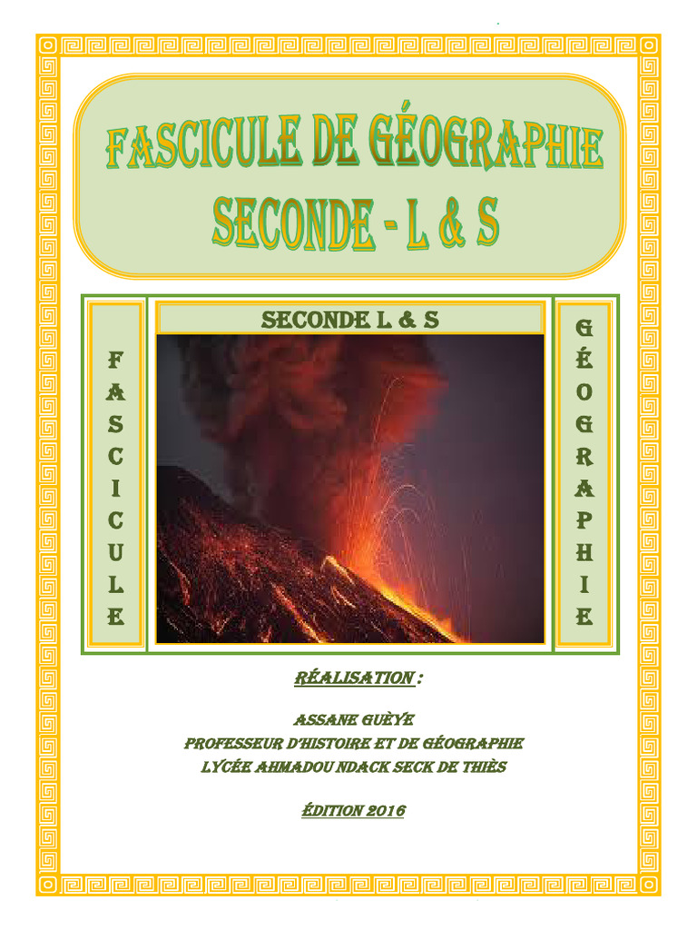 Géographie Seconde S Et L-1-3 | PDF
