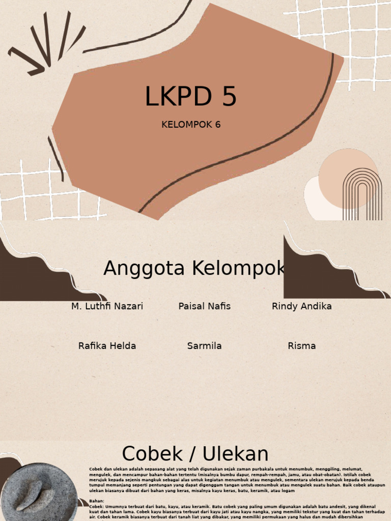 LKPD 5 Kelompok 6 | PDF