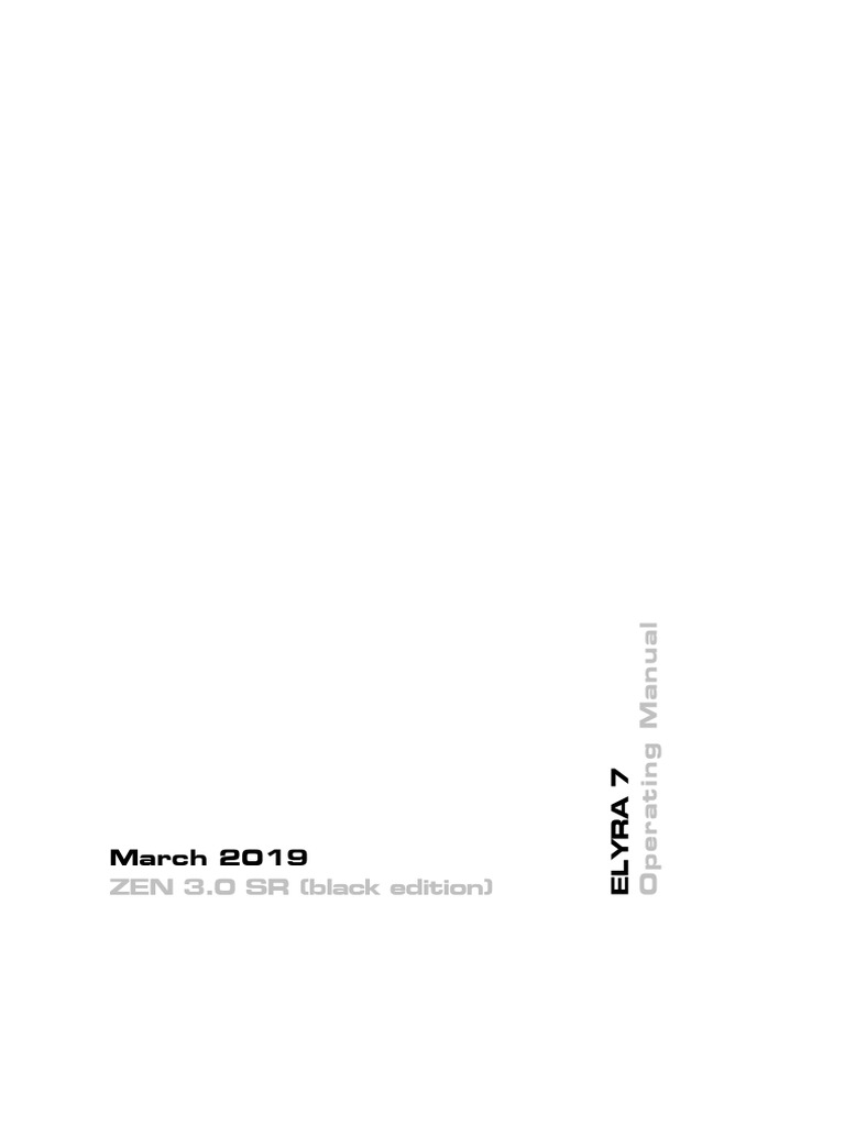 Lightsheet 7 ELYRA 7-Operating-Manual - e - 05-2019 - V02 | PDF