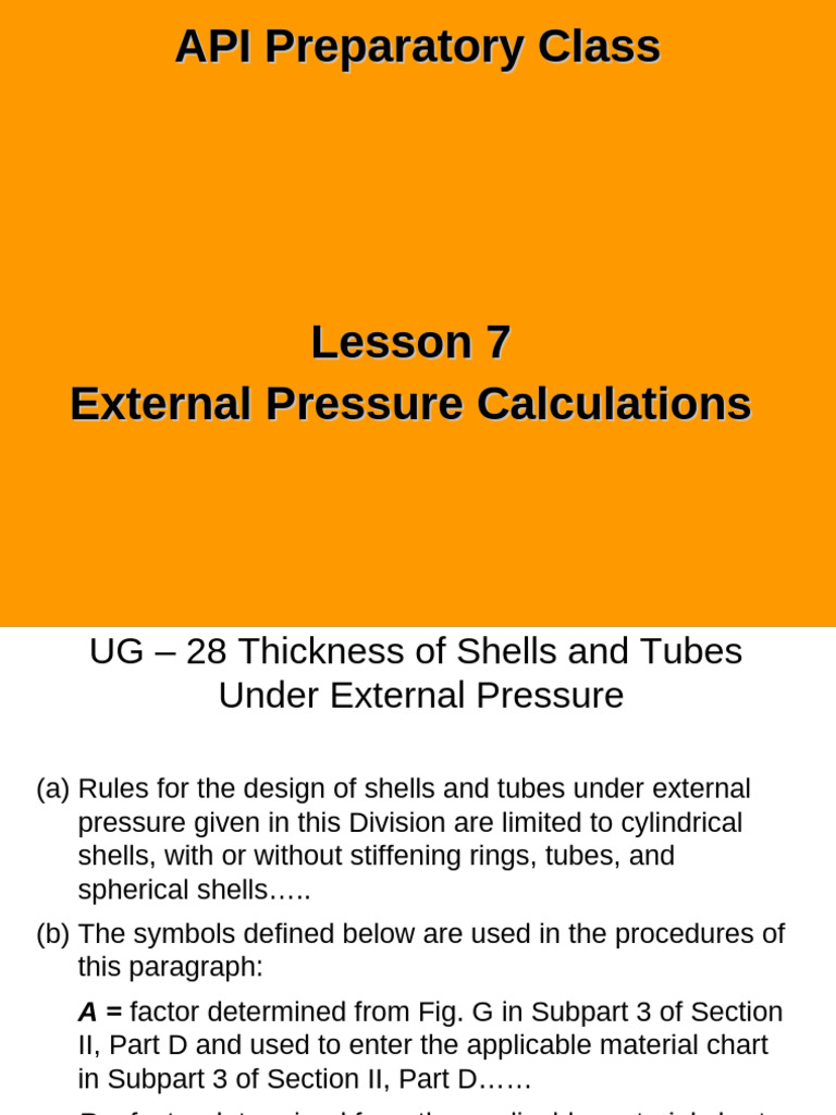 Asme Sec Viii Ug28 | PDF