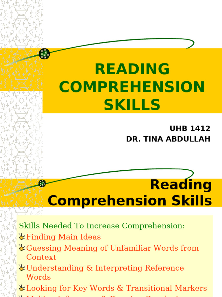Reading Comprehension1 Pdf