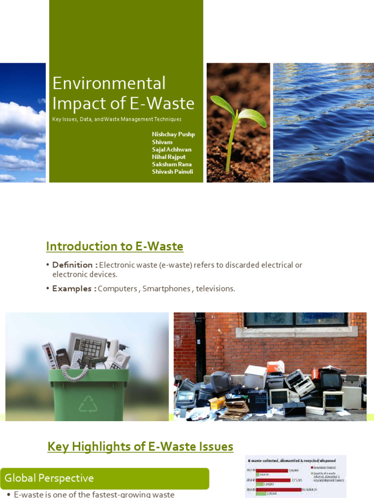 E-waste | PDF