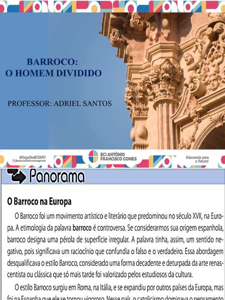 1º Ano - 5. Barroco | PDF