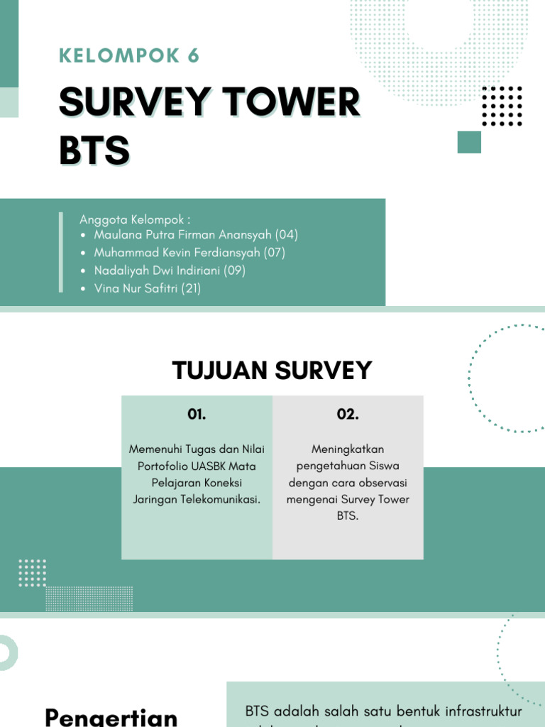 Survey Tower BTS | PDF