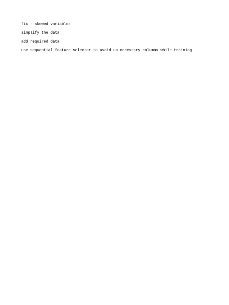 Feature Engineering | PDF Feature Engineering | PDF