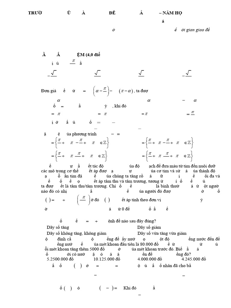 ĐỀ 1 DE THAM KHẢO HKI 2023 2024 | PDF