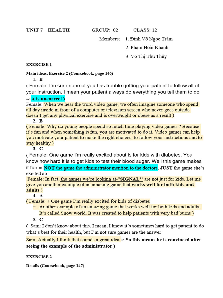 Class 12-Group 02-Unit 7 | PDF
