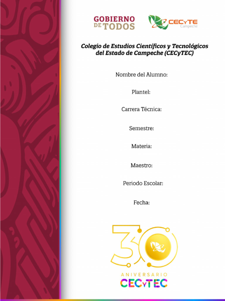 PORTADA CECyTEC | PDF