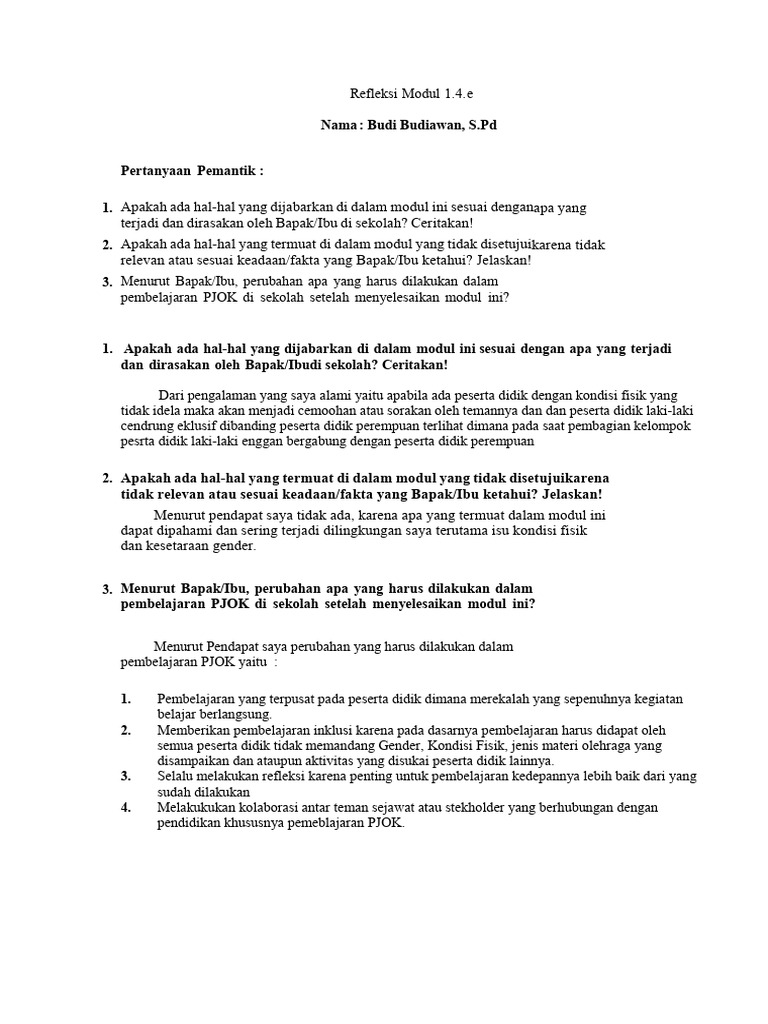 TUGAS 1.4.e Budi Budiawan | PDF