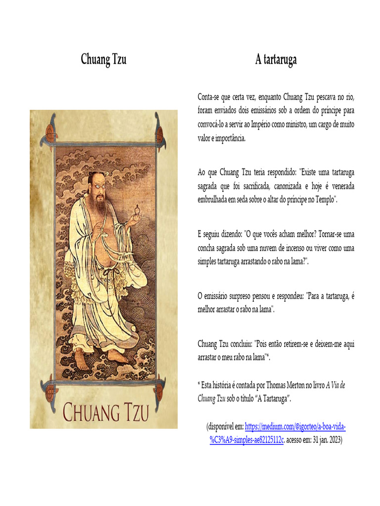 Texto 16 - A Tartaruga a Alegria Dos Peixes | PDF