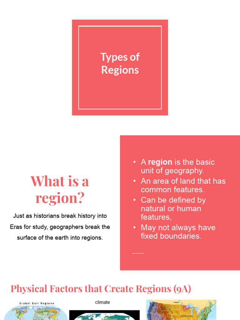 Types of Regions (Slides) | PDF