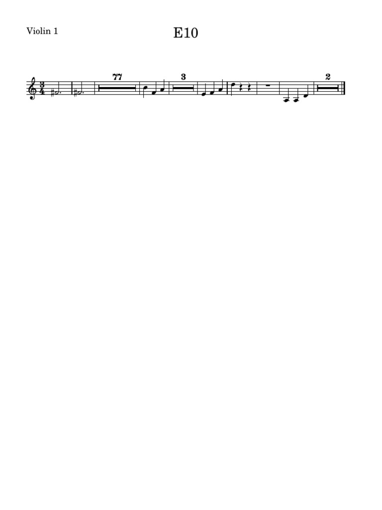 E10 Copy Violin - 1 | PDF