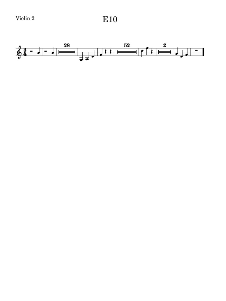 E10 Copy Violin_2 | PDF