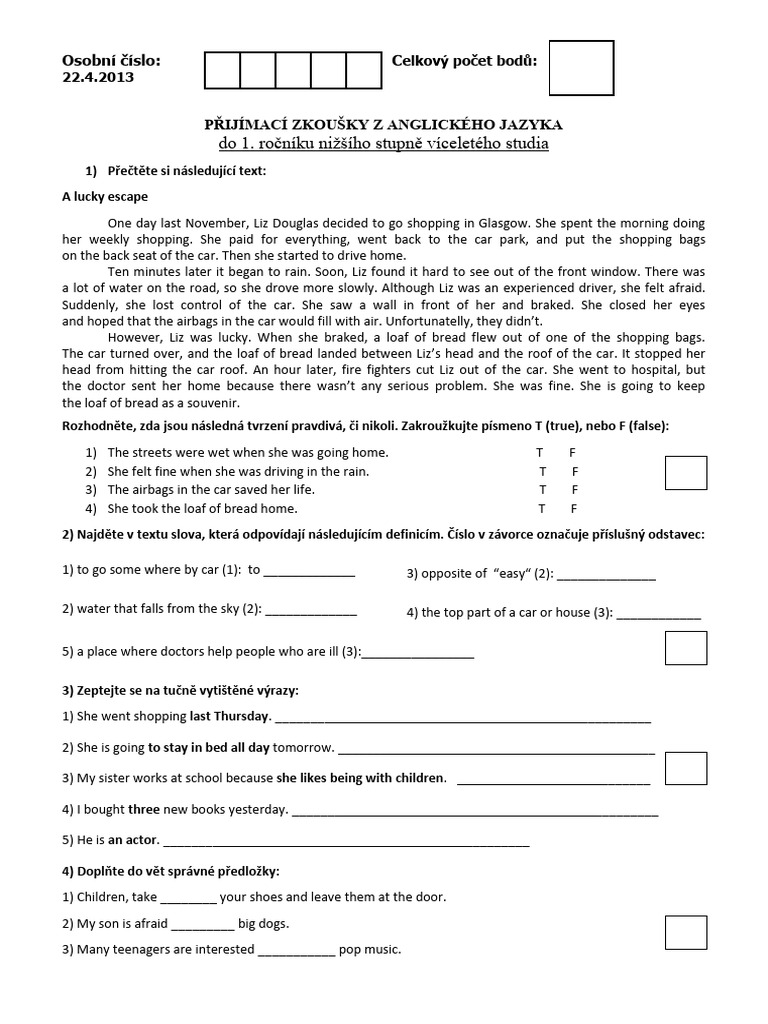 AJP 6 - Šestileté | PDF